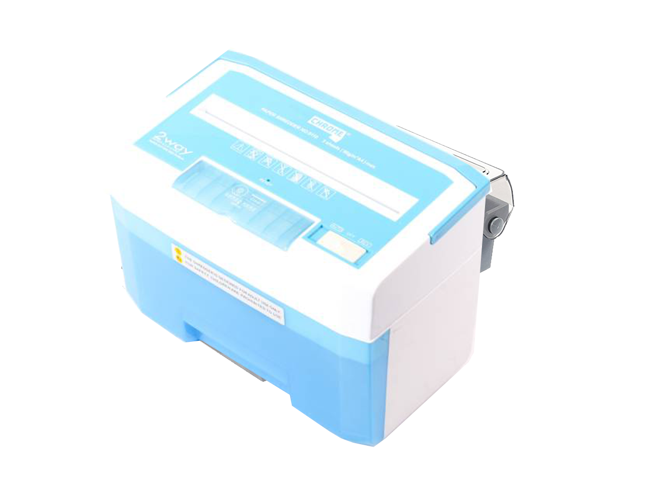 Chrome Paper Shredder - Penrex Chrome Stationery